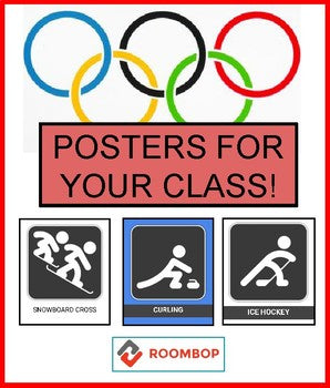 Winter Olympics - Classroom Posters – Roombop