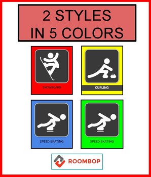 Winter Olympics - Classroom Posters – Roombop