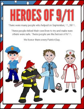 Patriot Day September 11: Handouts & Activity – Roombop