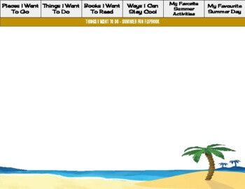 Summer Fun Digital Flipbook - Google Slides – Roombop