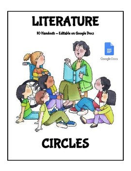 Digital Literature Circles Templates (Editable on Google Docs) – Roombop