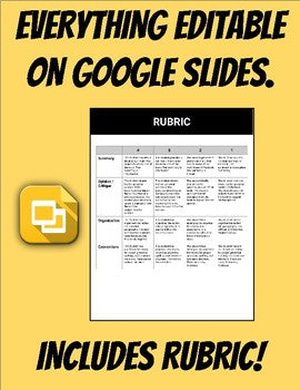 Digital Book Report (Editable in Google Slides) – Roombop