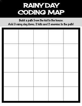 Rainy April | Kindergarten Unplugged / Digital Coding – Roombop